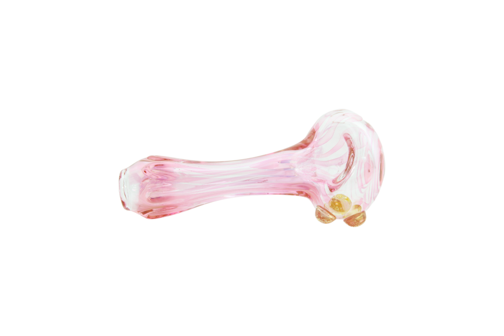 4" Element Pink Silver Fume Pipe - Made in USA - WYN Distribution