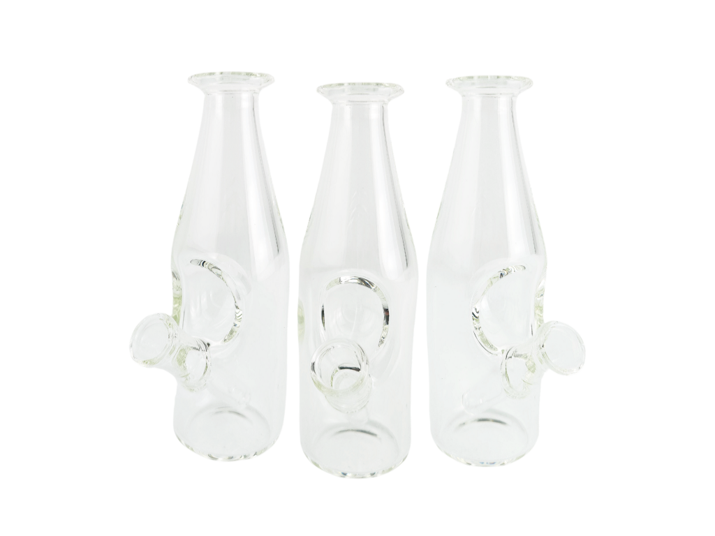 6" Clear Sake Bottle Rig - WYN Distribution