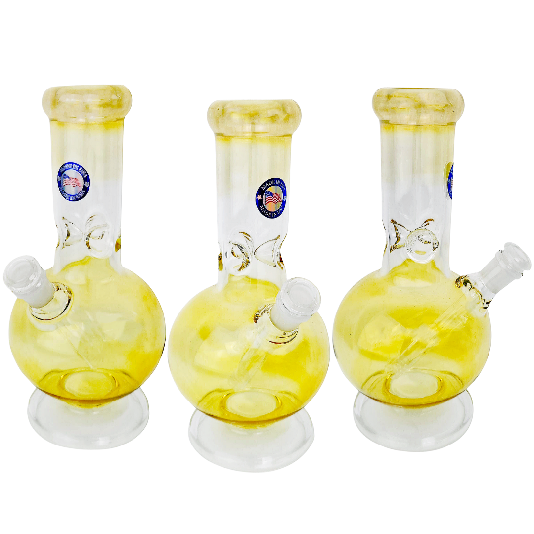 8" Fume Venetian Bubble Beaker - Made in USA - WYN Distribution