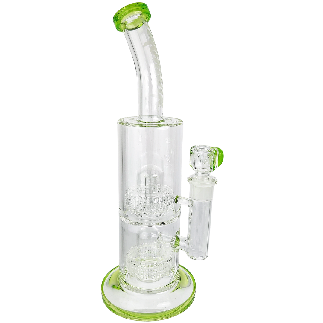 13.5" Monark Double Stereo Matrix Bong - WYN Distribution