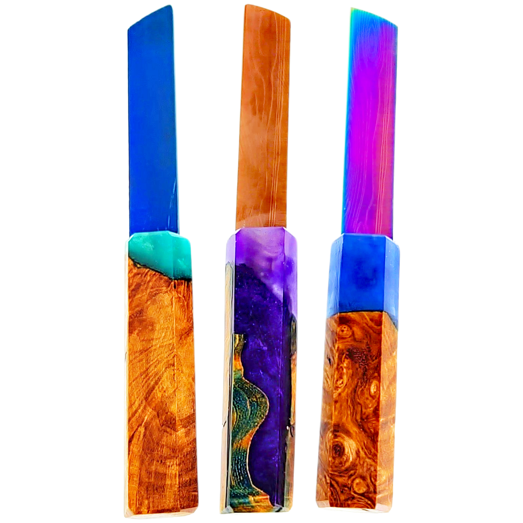 4.5" Epoxy & Wood Sword Dab Tool - WYN Distribution